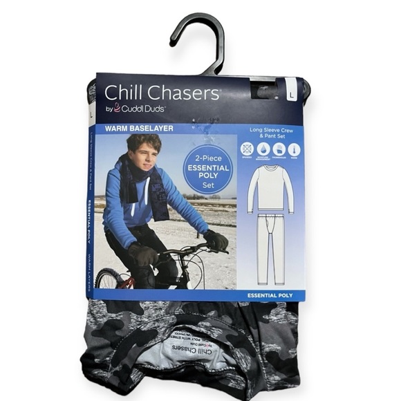 Cuddl Duds | Matching Sets | M 8 Cuddl Duds Chill Chaser Camo 2pc Set ...